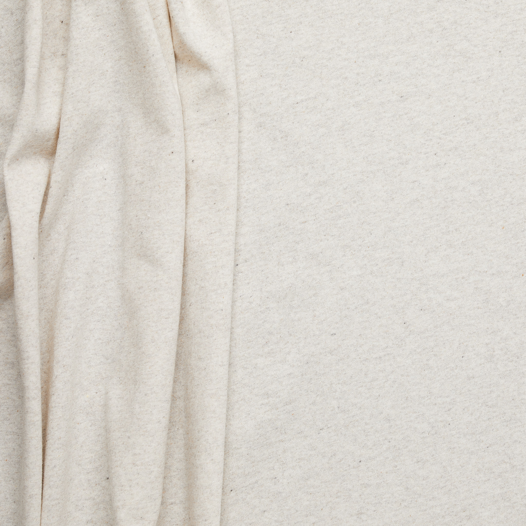 Recycled + Organic Cotton Jersey – Sand Marle - Circular Sourcing