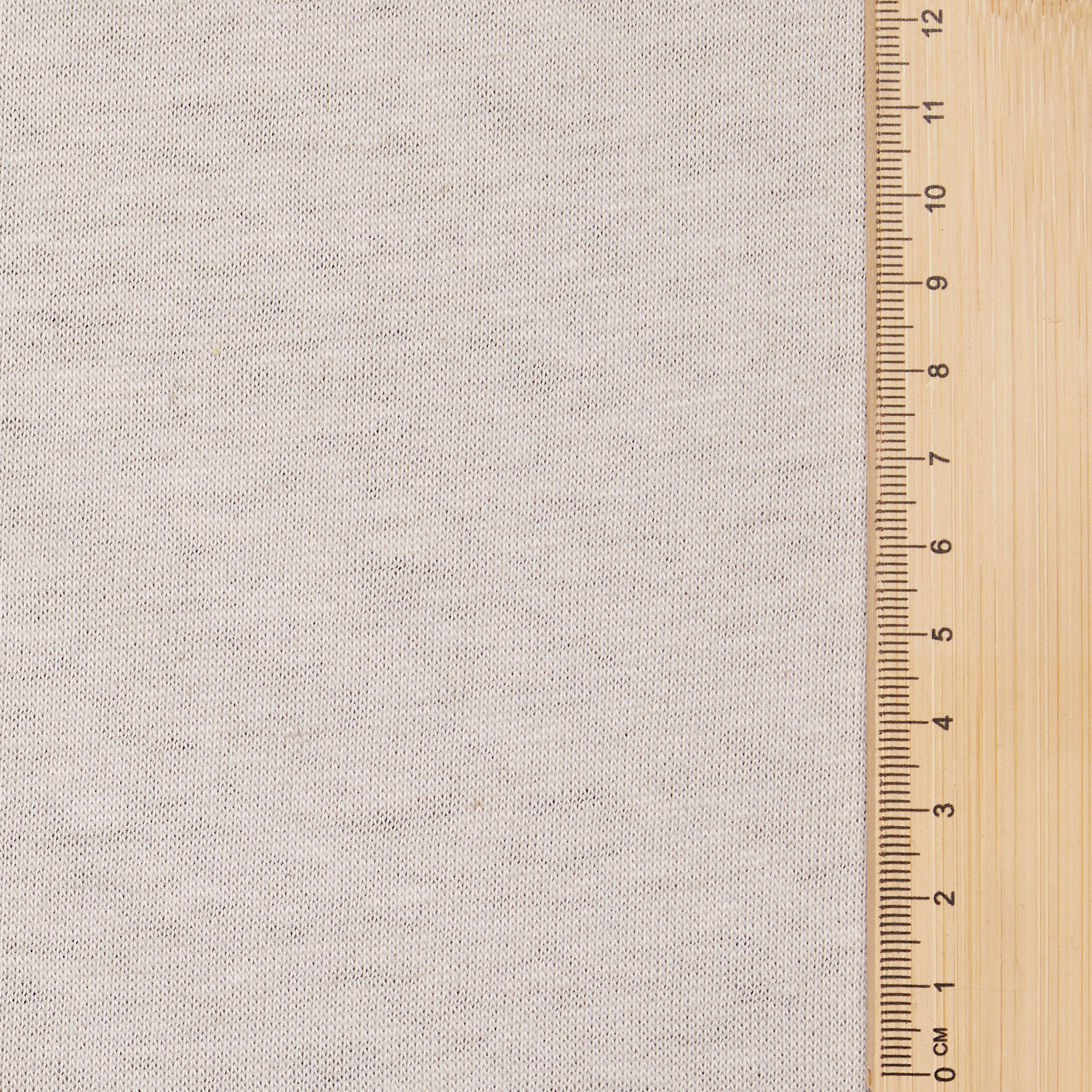 Linen Cotton Jersey - Beige - Circular Sourcing