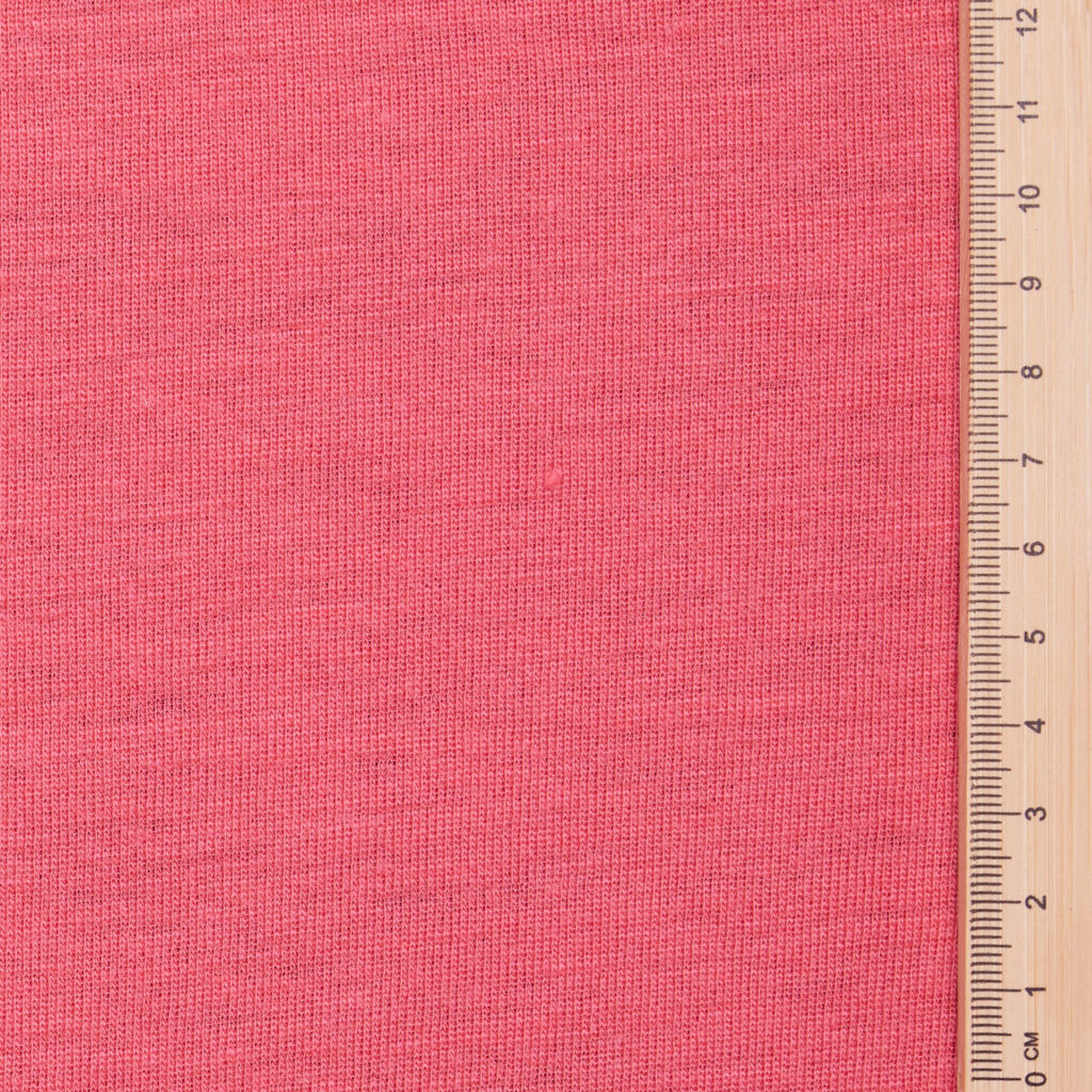 Fine 1 x 1 Wool Rib - Tulip - Circular Sourcing