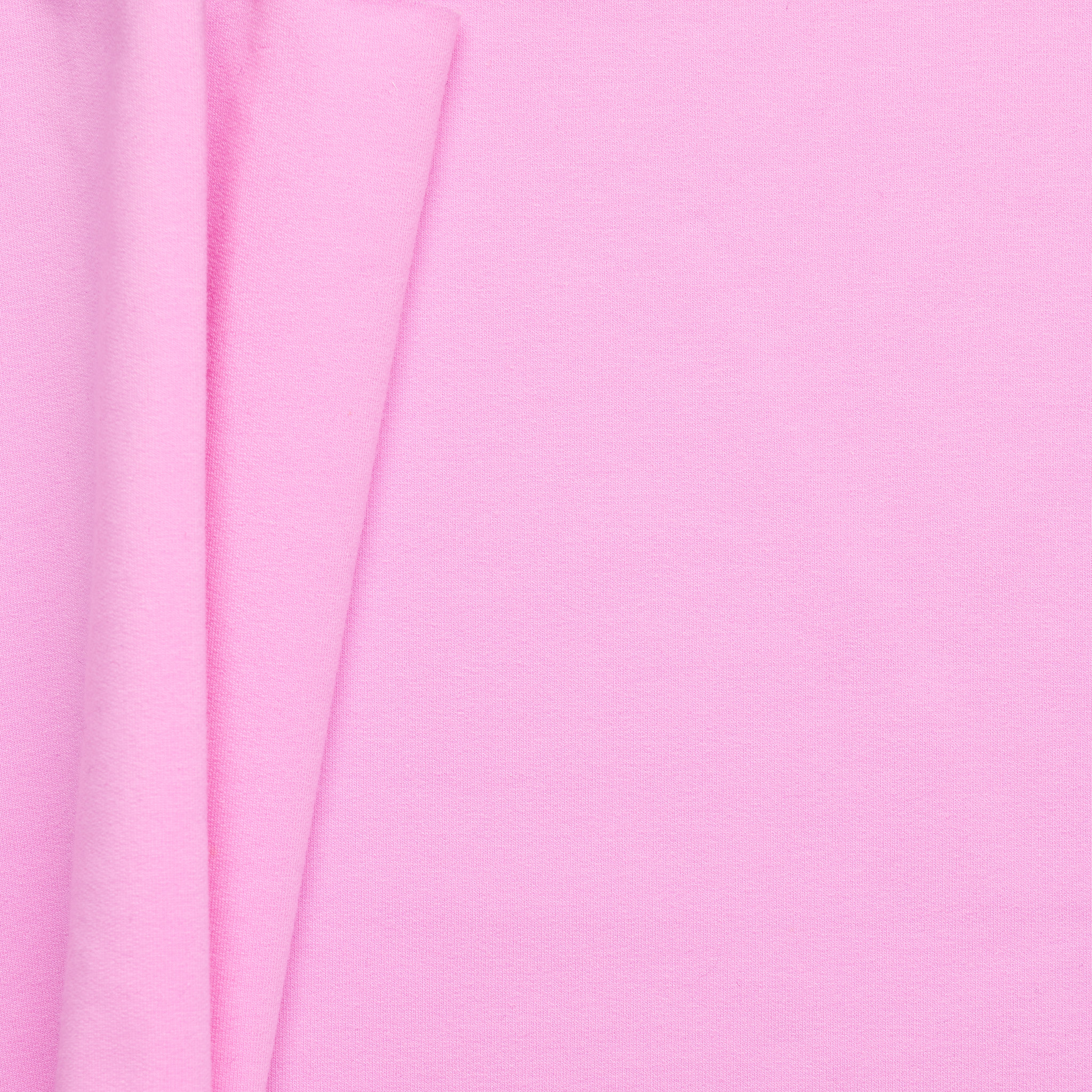 Organic Cotton/ Recycled Polyester Ponte - Pink - Circular Sourcing