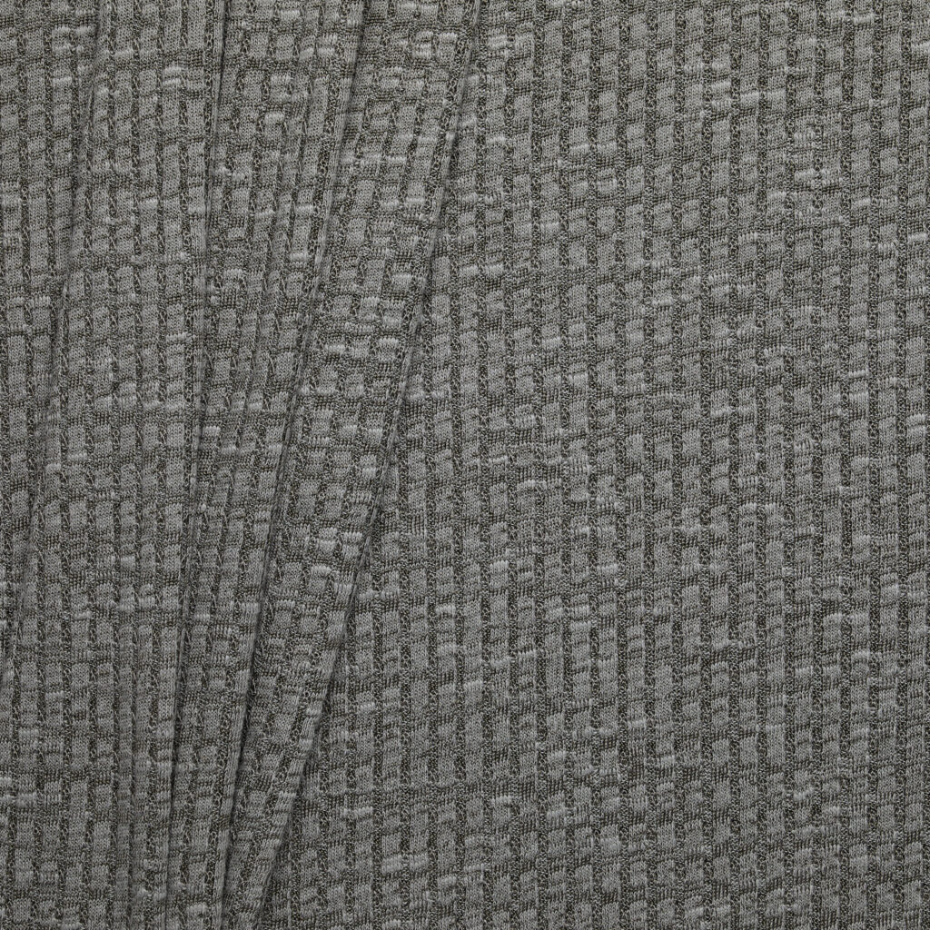Cotton/ Viscose Broad Rib - Grey - Circular Sourcing