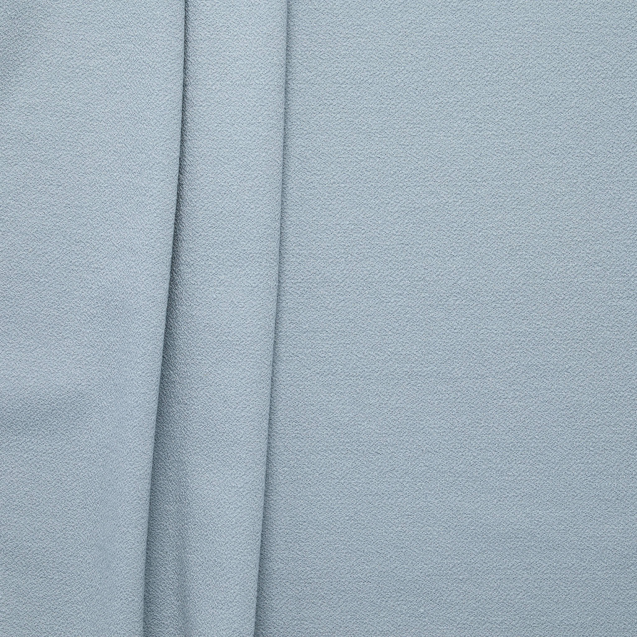 Gentle Viscose Pebble Crepe - Blue/Grey - Circular Sourcing